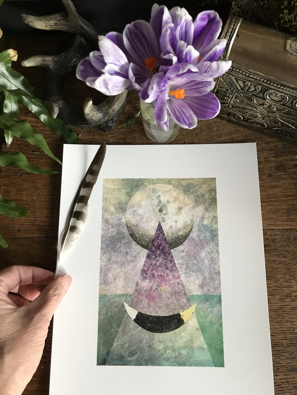 Custom oracle art | Claire Mack Fine Arts